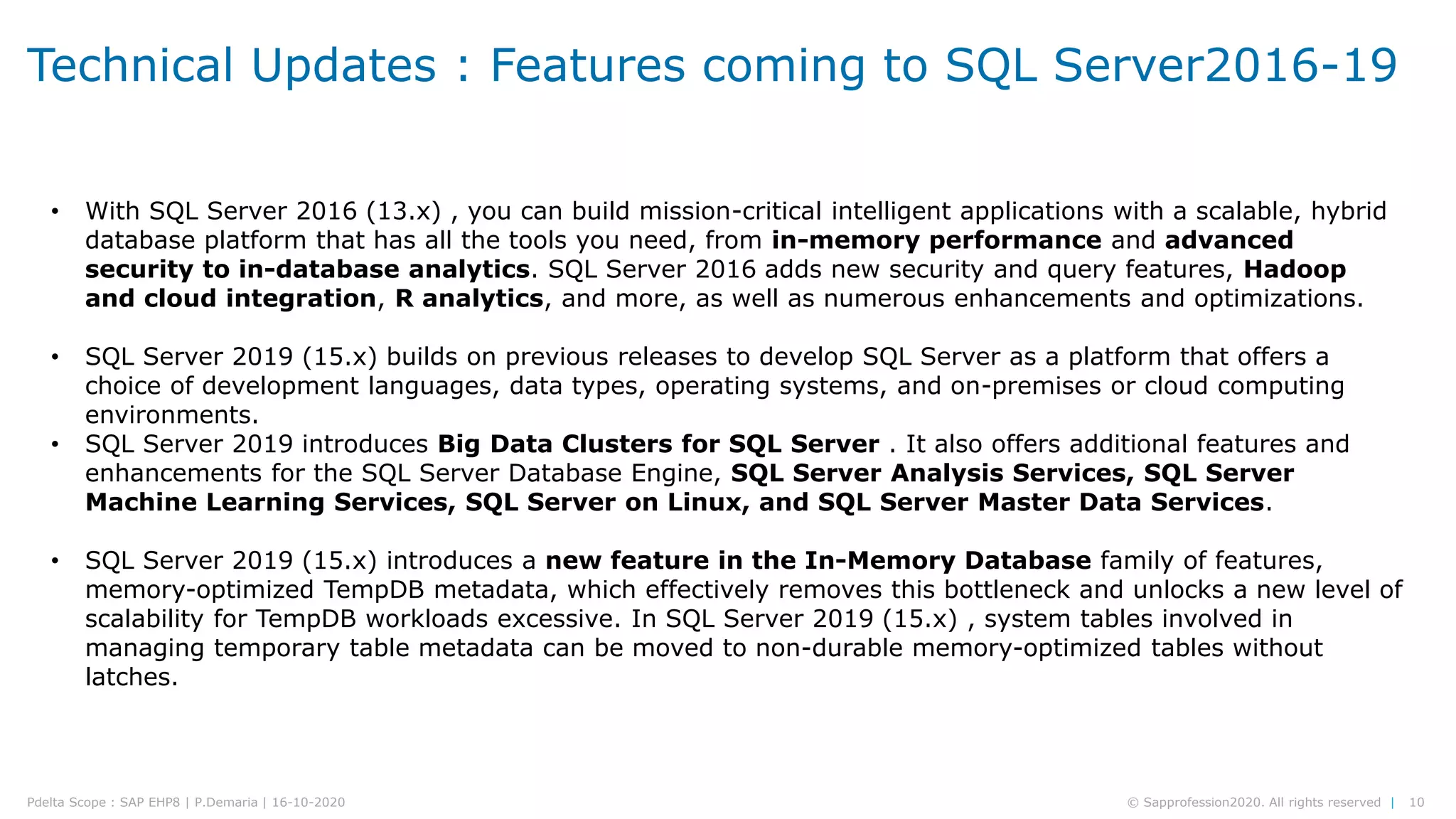 Delta scope sap ehp8 for SAP ERP 6.0 (Technical View) | PDF
