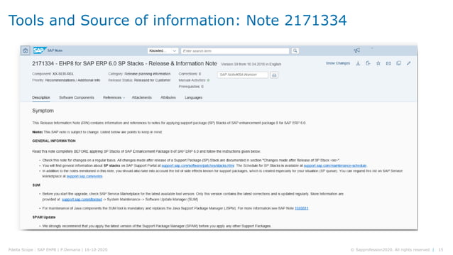 Delta scope sap ehp8 for SAP ERP 6.0 (Technical View) | PDF | Databases ...