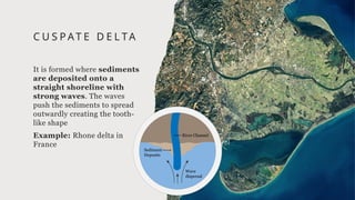 Deltas. Definition, Formation, Structure,Morphology, Types | PPTX