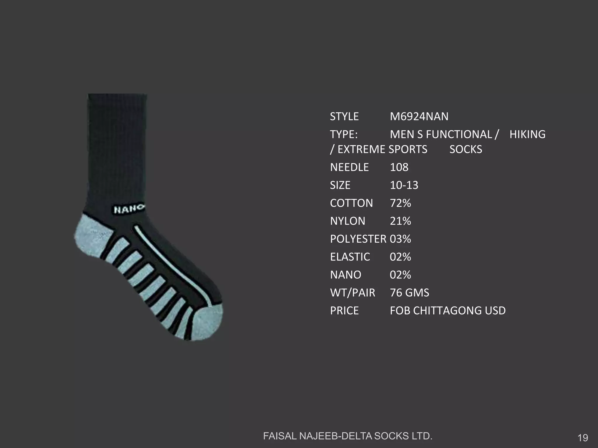 Delta socks tld. nano tech & diabetic socks | PPTX