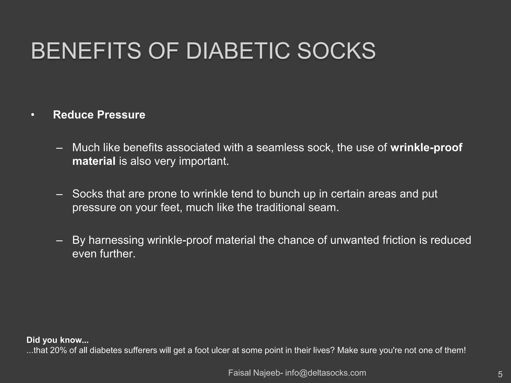 Delta socks tld. nano tech & diabetic socks | PPTX