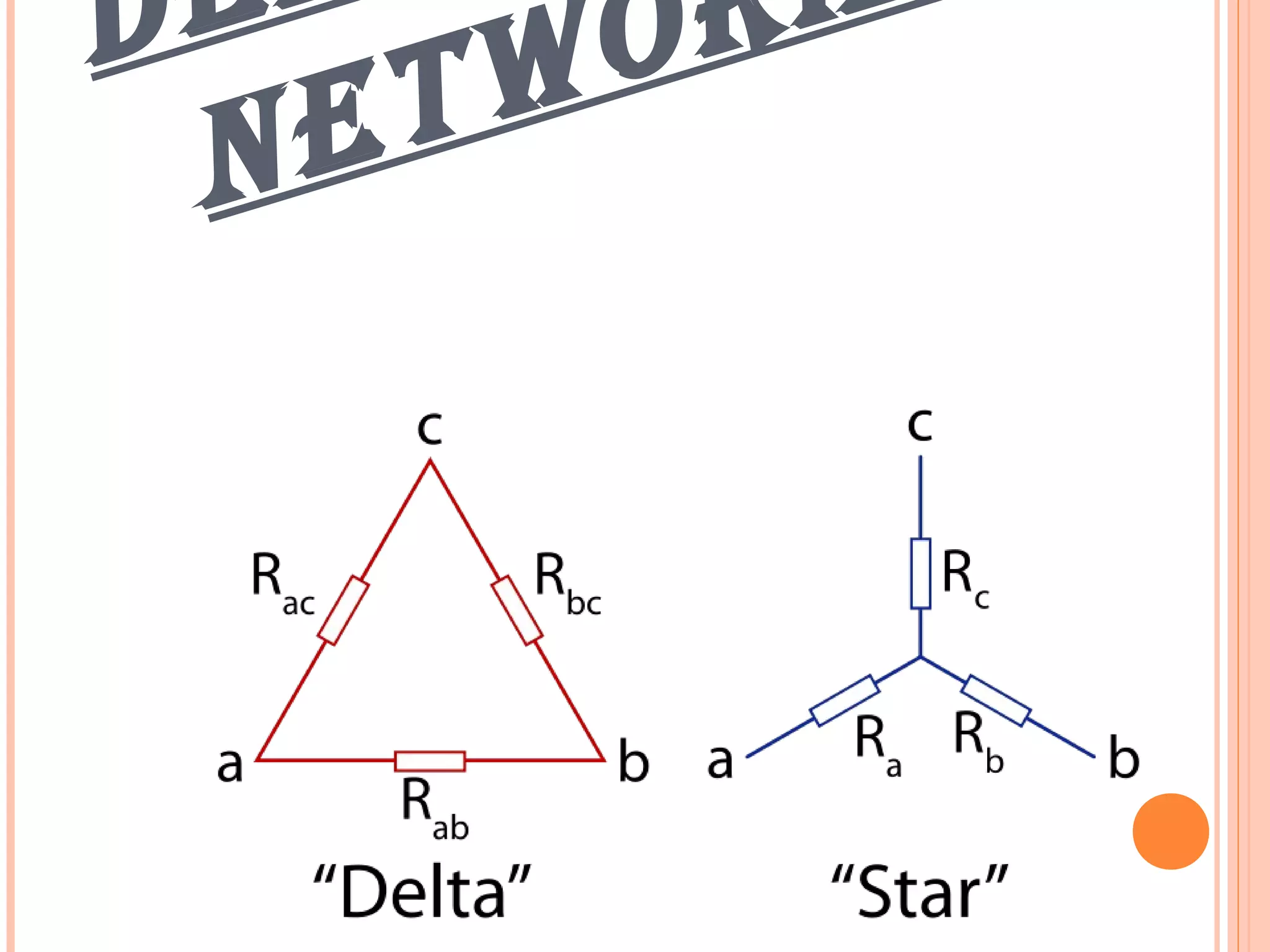 Delta star relationship (1) | PPT