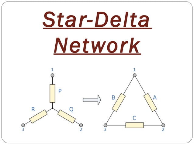 Delta star relationship (1) | PPT
