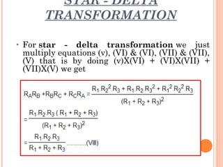 Delta star relationship (1) | PPT
