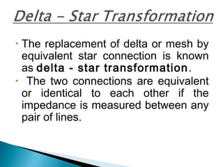Delta star relationship (1) | PPT