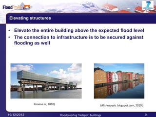 The effectiveness of flood proofing vulnerable hotspots to improve ...