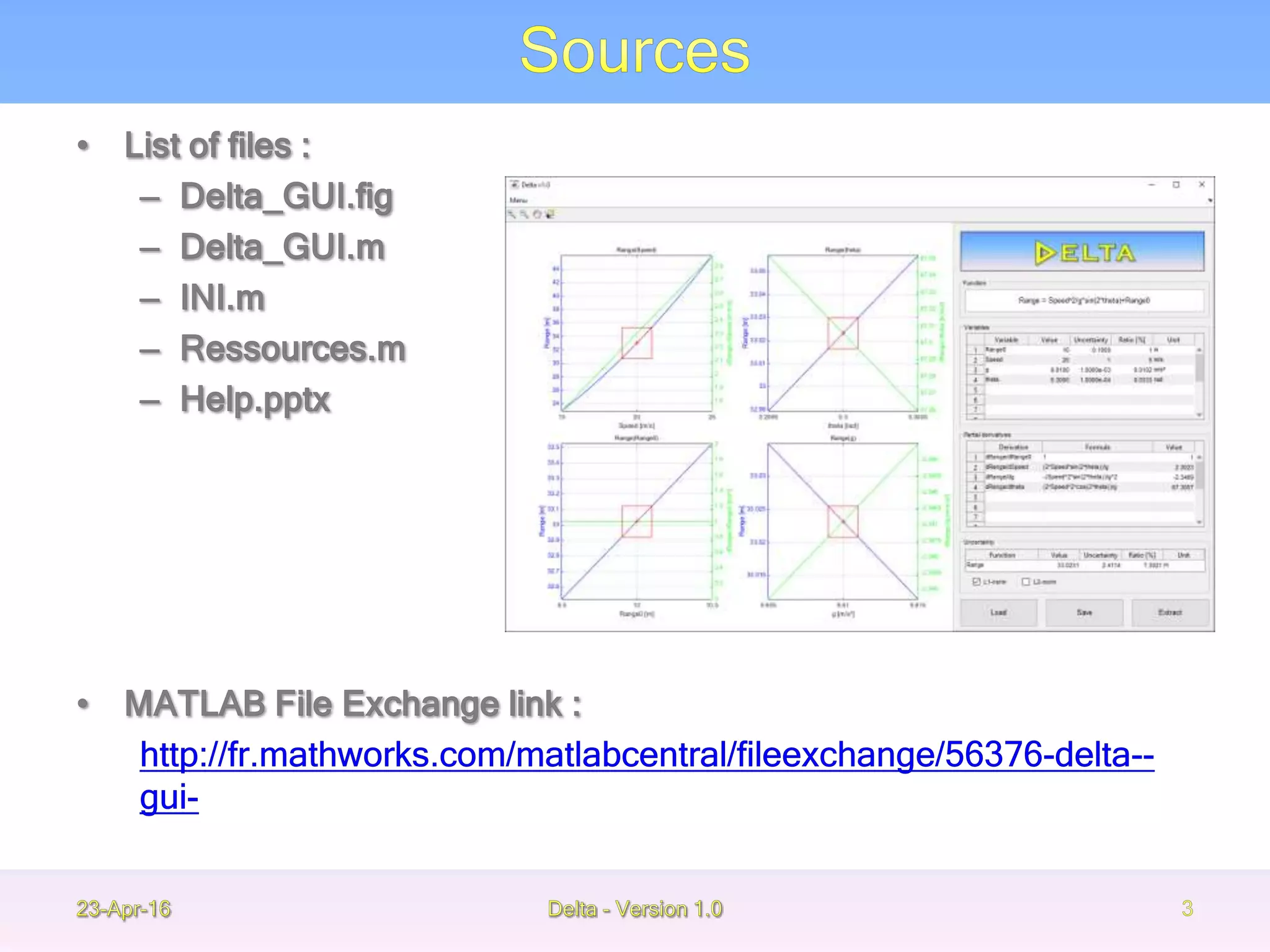 Delta user manual | PPTX