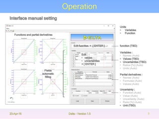 Delta user manual | PPTX