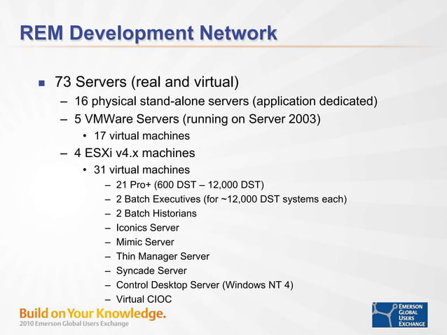 DeltaV Development Systems in a Virtualized Environment | PPT