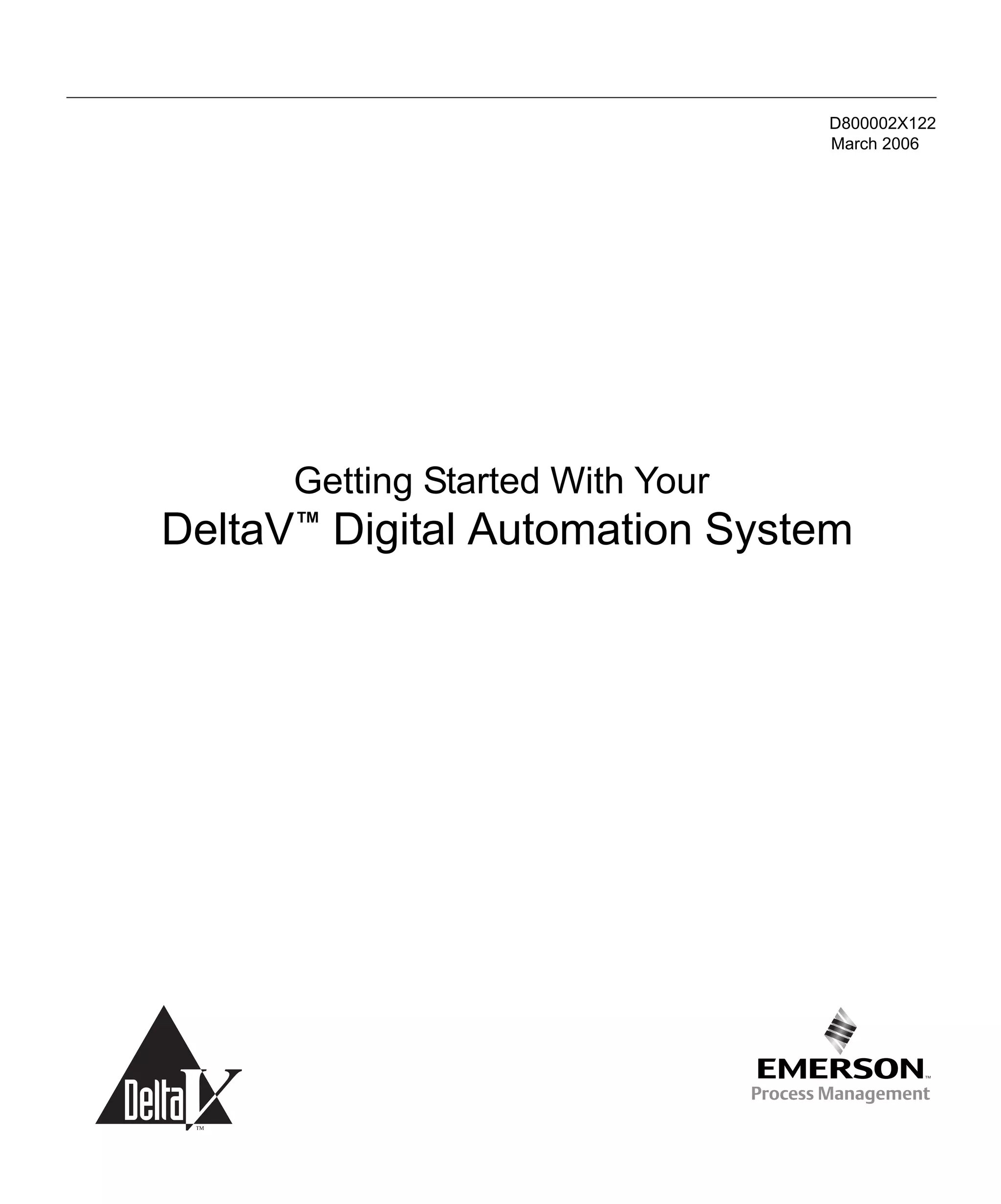 Delta v emerson_getting_started | PDF