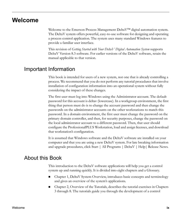 Delta v emerson_getting_started | PDF
