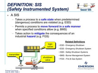 A straightforward approach using DeltaV SIS for typical BMS systems | PPTX