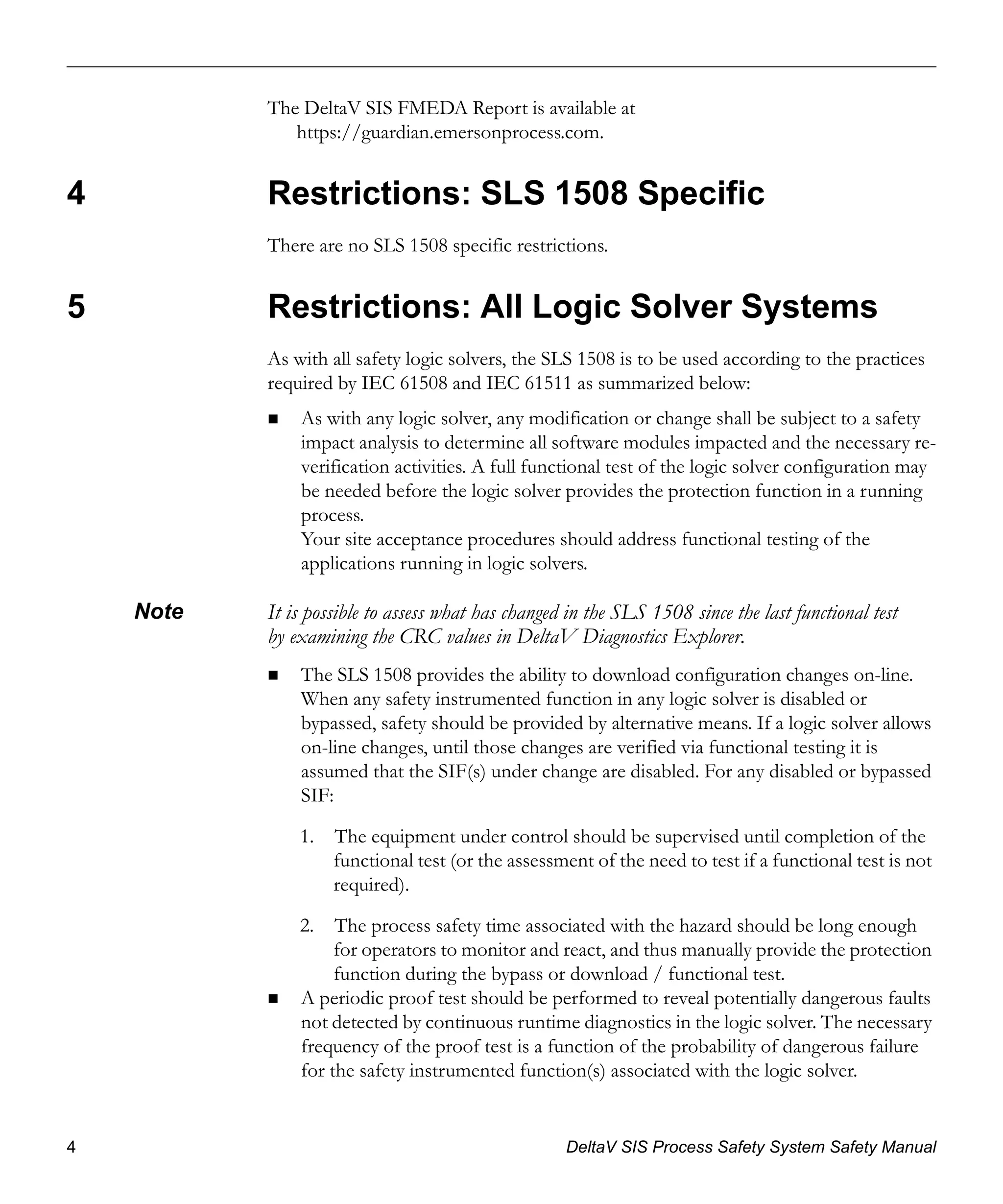 Delta v sis safety manual, may 2011 | PDF
