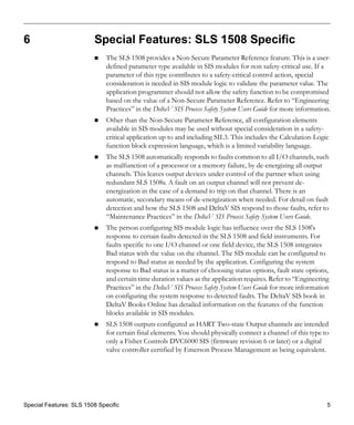 Delta v sis safety manual, may 2011 | PDF