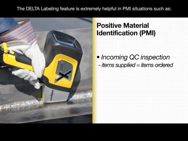 DELTA XRF Analyzer Labeling Feature | PDF | Computer Peripherals | Computing