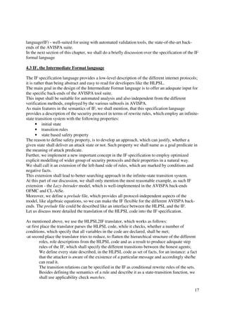 Automated Validation of Internet Security Protocols and Applications (AVISPA) | PDF