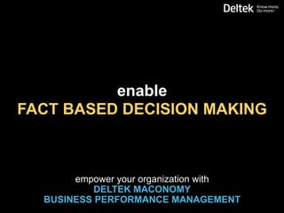 Deltek Maconomy BPM Q1 2013 | PPT