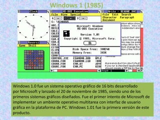 Evolucion de Windows y Linux | PPTX