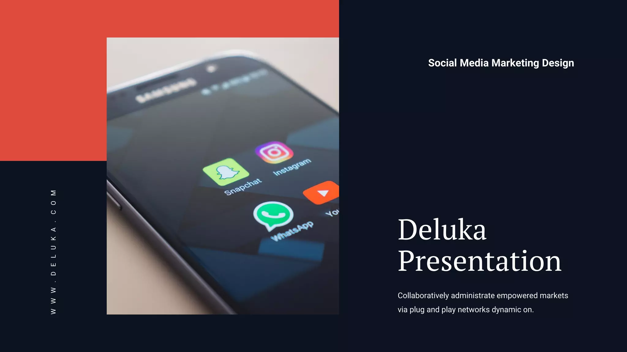 Deluka Presentation : Dark Color Version | PPT