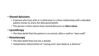 Delusion | PPTX