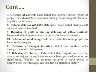Delusion | PPTX
