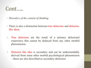 Delusion | PPTX