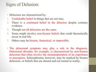 Delusion | PPTX