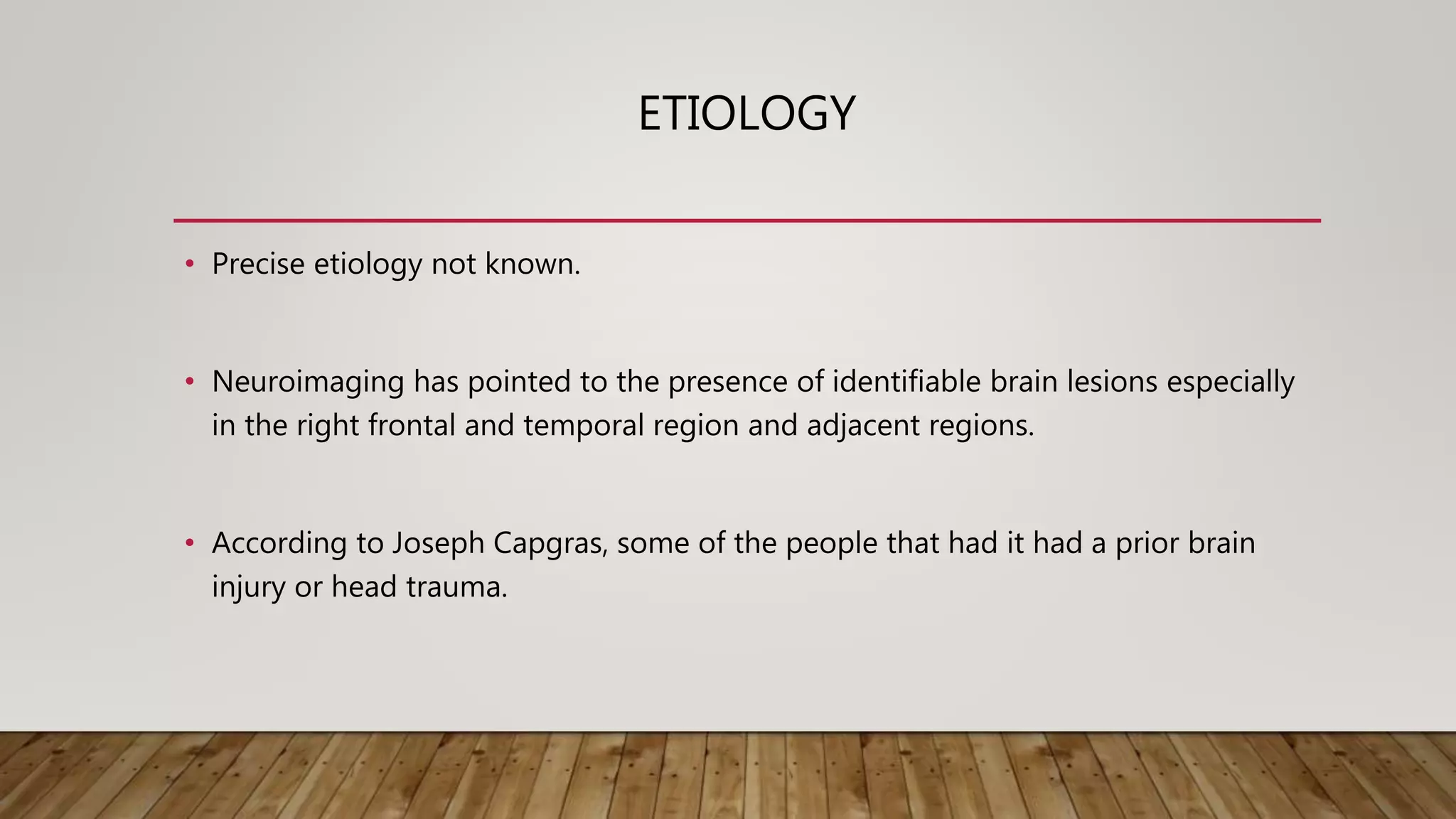 DELUSIONAL MISIDENTIFICATION SYNDROME- presentation-1.pptx