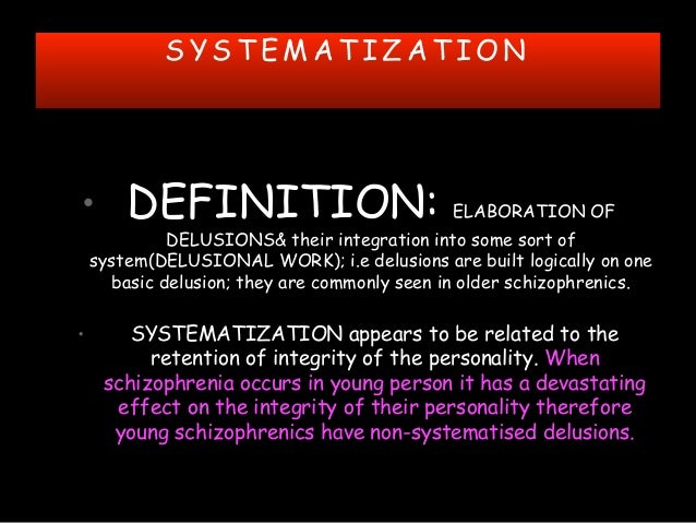 Delusions Of Reference