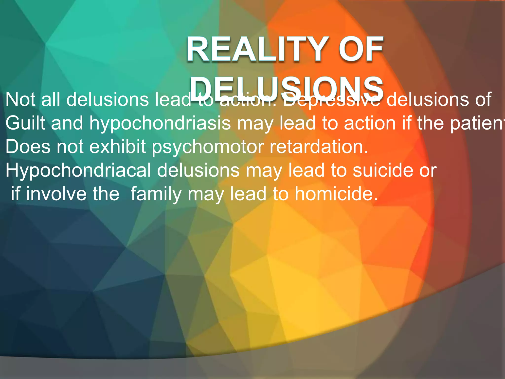 Delusions | PPTX