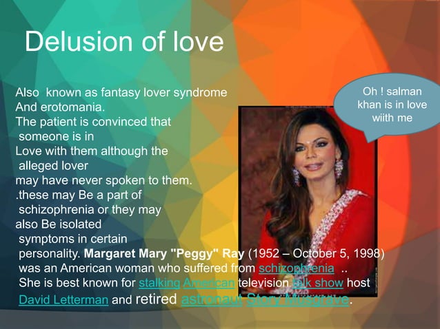 Delusions | PPTX | Mental Health | Diseases and Conditions