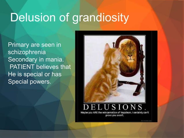 Delusions | PPTX | Mental Health | Diseases and Conditions