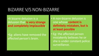 Delusions.pptx By Dr Iqra Osman Abdullahi | PPTX
