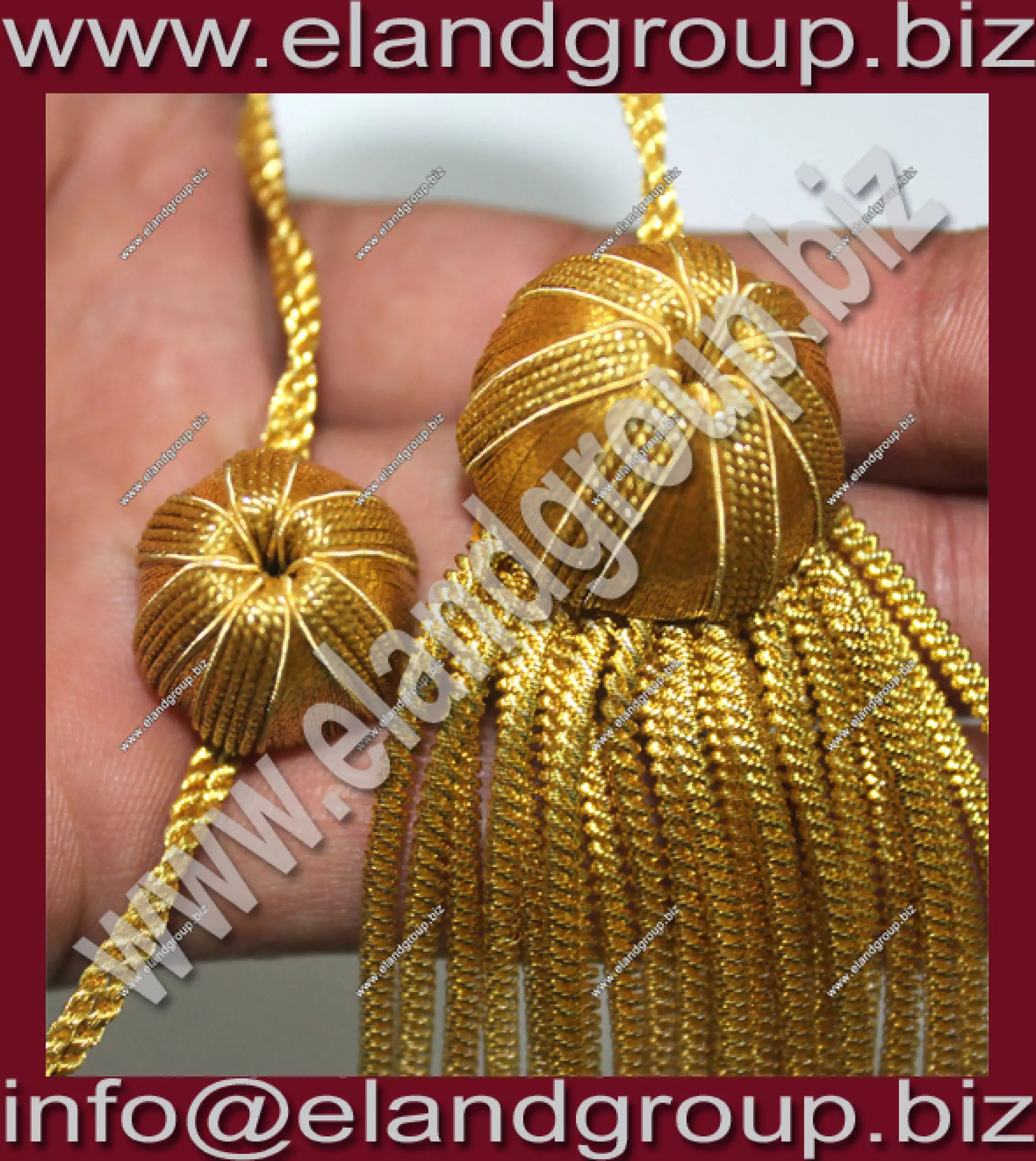 Deluxe doctoral tam gown tassels | PDF