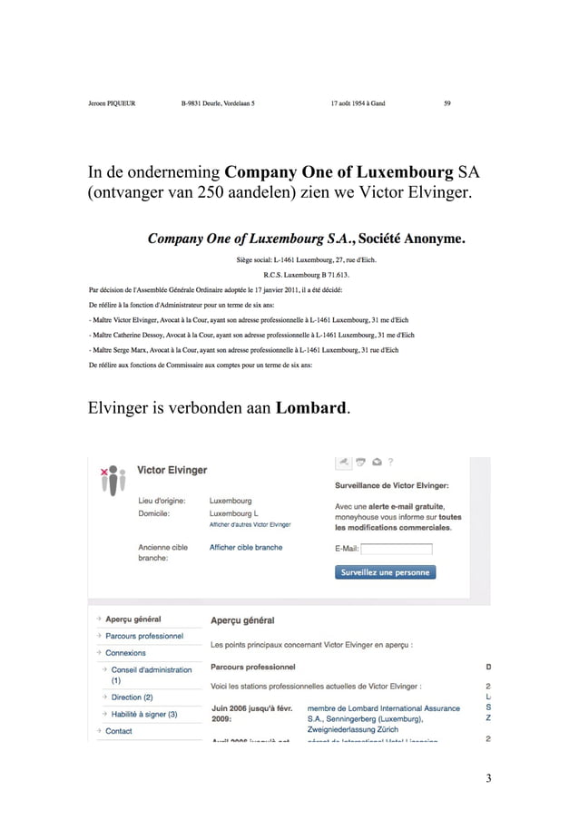 De Luxemburgse ondernemingen van Jeroen Piqueur | PDF