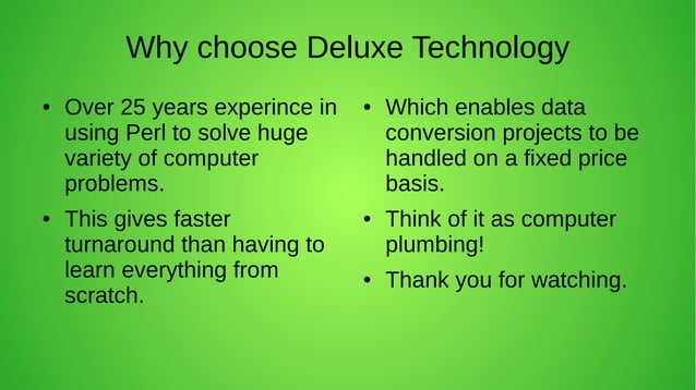 Deluxe techperl | ODP | Programming Languages | Computing