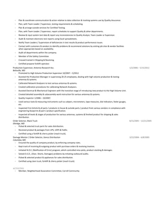 Delvin bolling resume | PDF