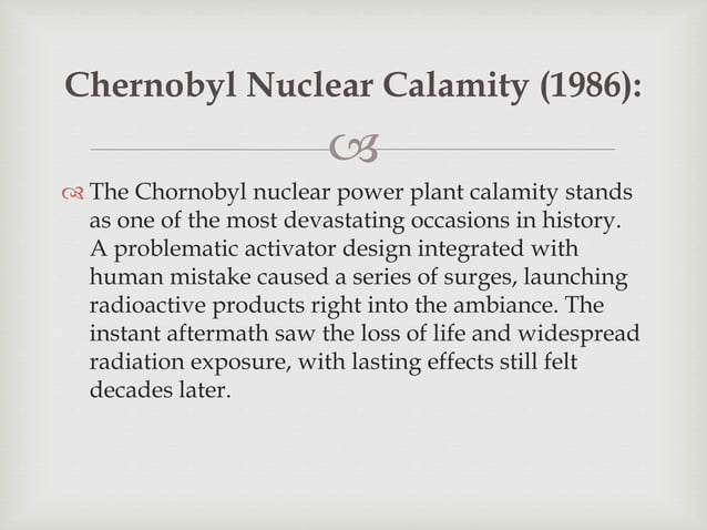 Delving into Calamity The Leading Worst Accidents in the world.pptx ...