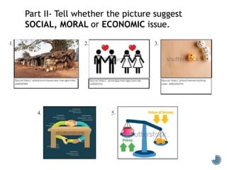 SOCIAL, MORAL AND ECONOMIC ISSUE GRADE 8 | PPTX