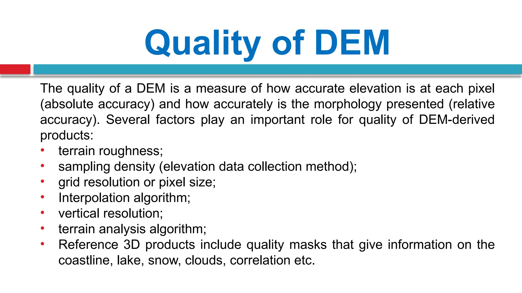 DEM basics for CMT 523 construction equipment and advanced surveying.pptx