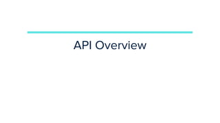 Vinay Kumar [InfluxData] | InfluxDB API Overview | InfluxDays 2022 | PDF