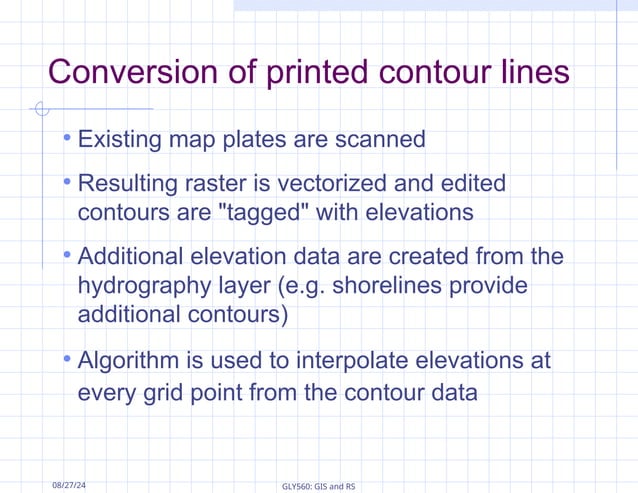Digital Elevation Model - DEM, DSM, DTM | PPT