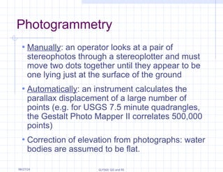 Digital Elevation Model - DEM, DSM, DTM | PPT