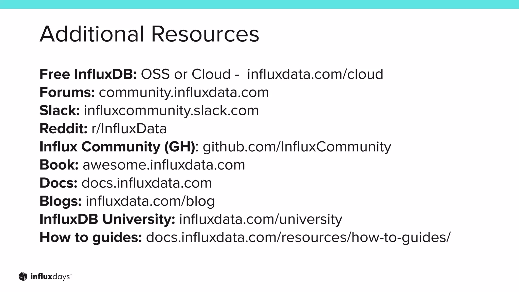 Balaji Palani [InfluxData] | InfluxDB Tasks Overview | InfluxDays 2022 | PPT