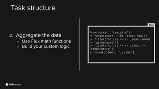 Balaji Palani [InfluxData] | InfluxDB Tasks Overview | InfluxDays 2022 ...