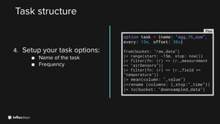 Balaji Palani [InfluxData] | InfluxDB Tasks Overview | InfluxDays 2022 | PPT