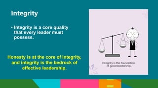 Qualities and skills of TRUE LEADERS | PPTX