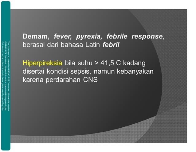 Workup and Differential Diagnosis of Fever | PPT