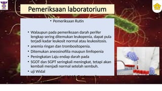 pengertian dan tatalaksana demam thypoid | PPTX