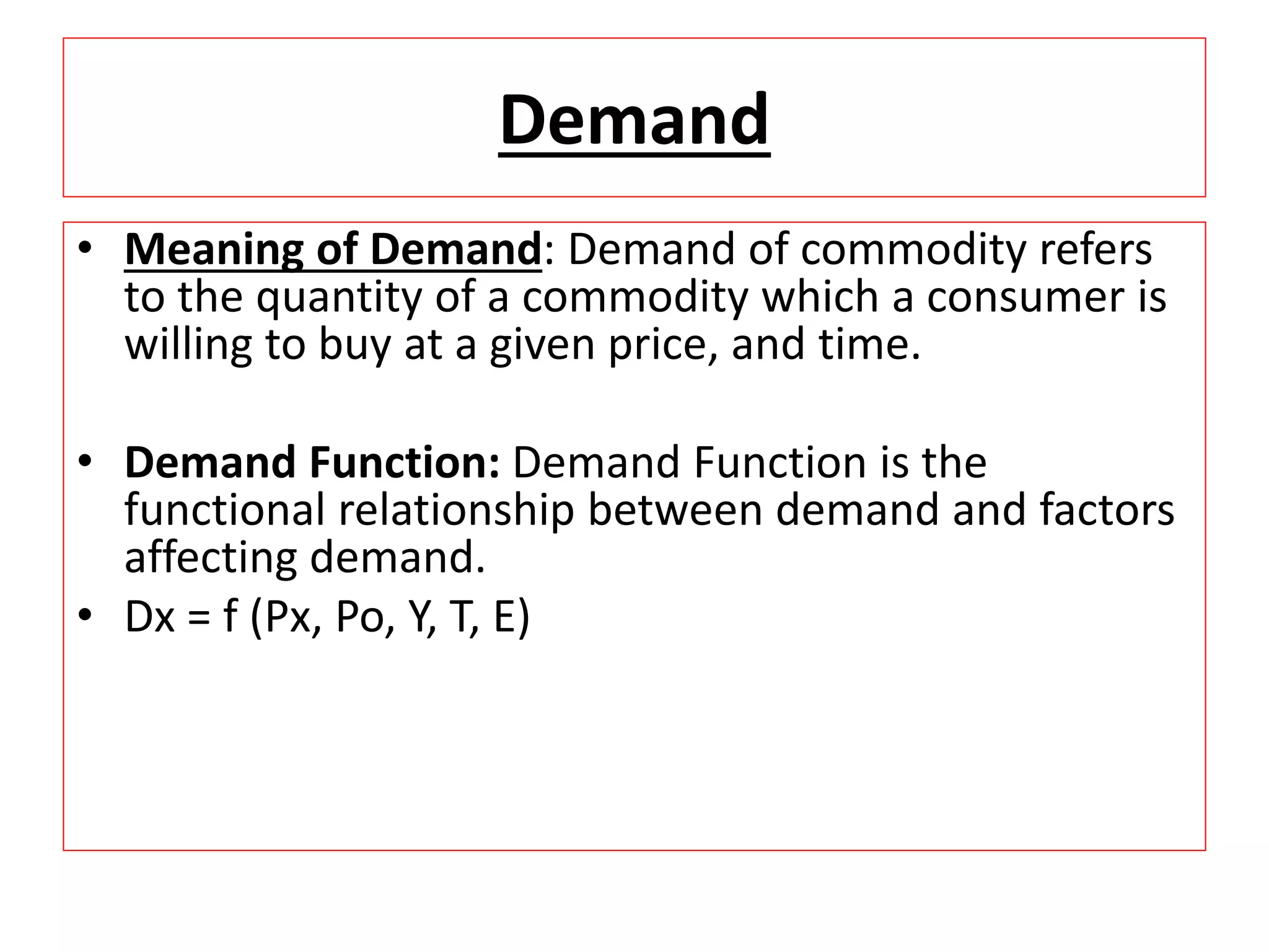 Demand | PPTX